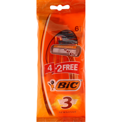Bic 3 Sensitive 4+2 | Agrimark