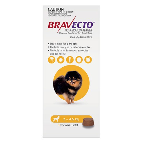 Bravecto Chew Toy (2-4.5kg) | Agrimark