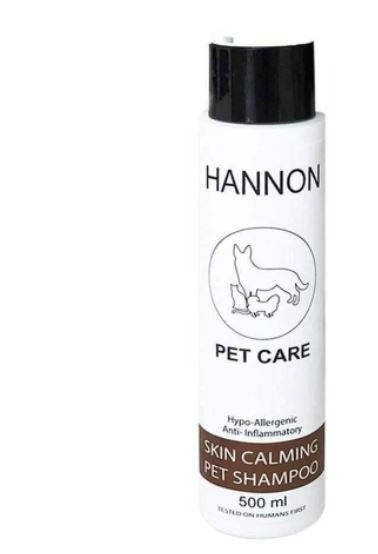 Hannon Skin Calming Pet Shampoo 500ml | Agrimark