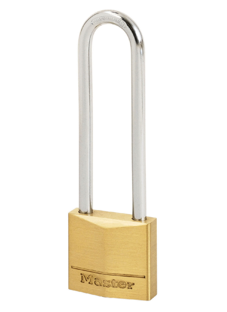 Masterlock Padlock Brass L/shank 50mm | Agrimark