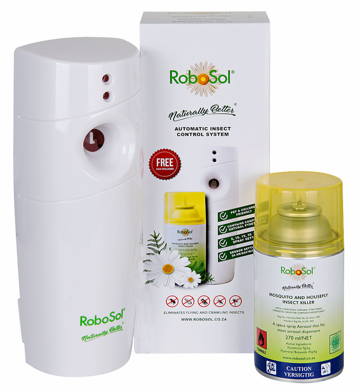 Robosol Metered Valve Start Pack 270ml | Agrimark