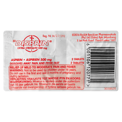 Disprin Extra Strength 2's | Agrimark