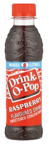 Drink-o-pop Raspberry 200ml | Agrimark