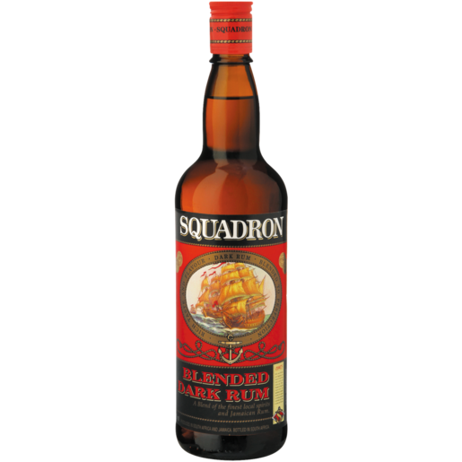 Squadron Blended Dark Rum 750ml | Agrimark