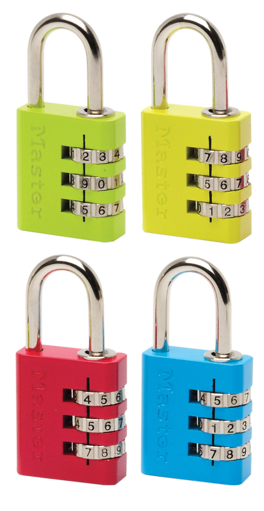 Masterlock Combination Padlock Lacquer 30mm | Agrimark