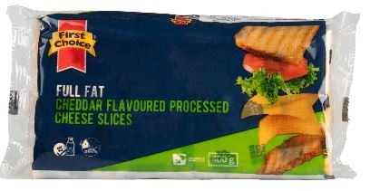 First Choice Sliced Cheddar 100g | Agrimark