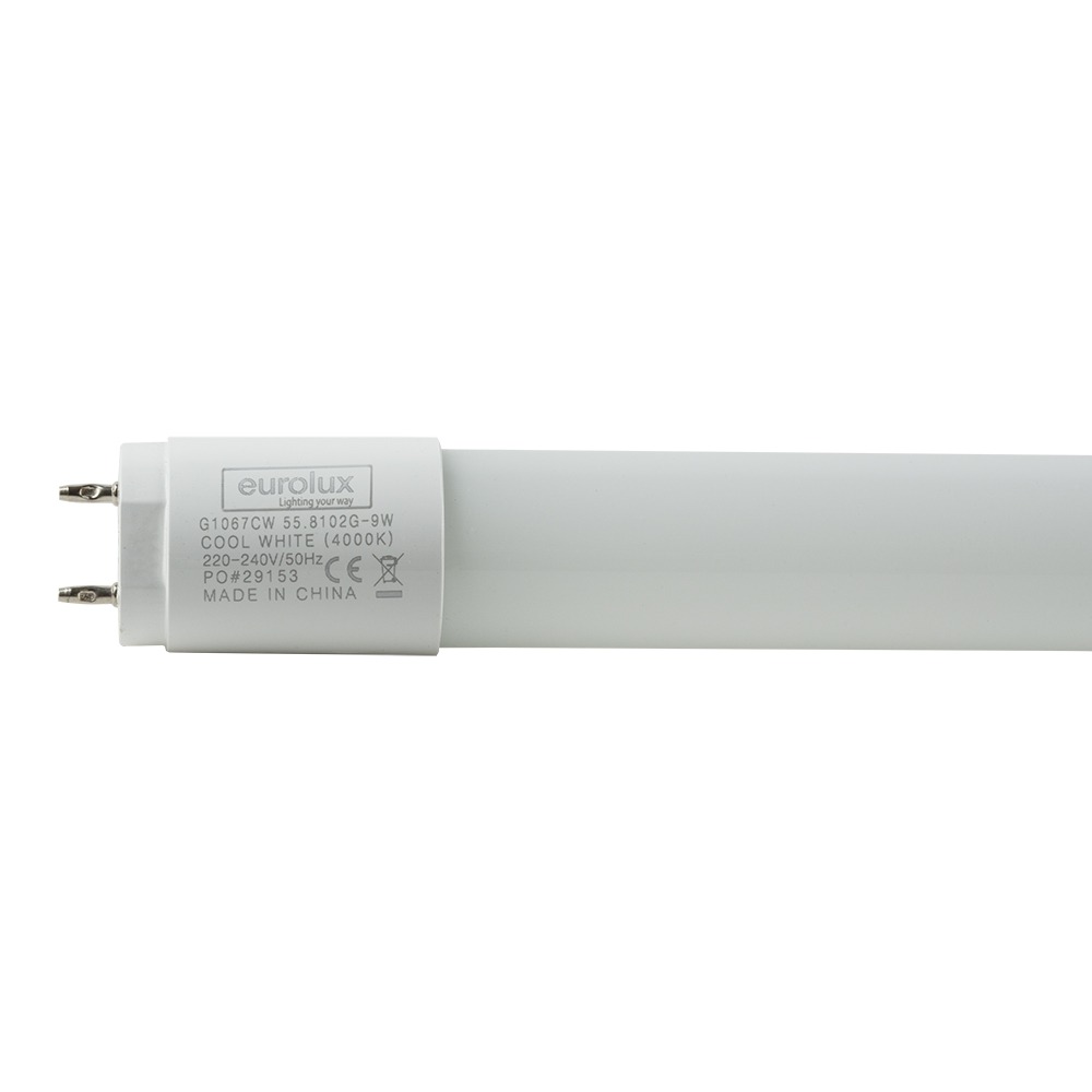 Eurolux Led Tube T8 Opal 2ft Cw 700lu 9w | Agrimark