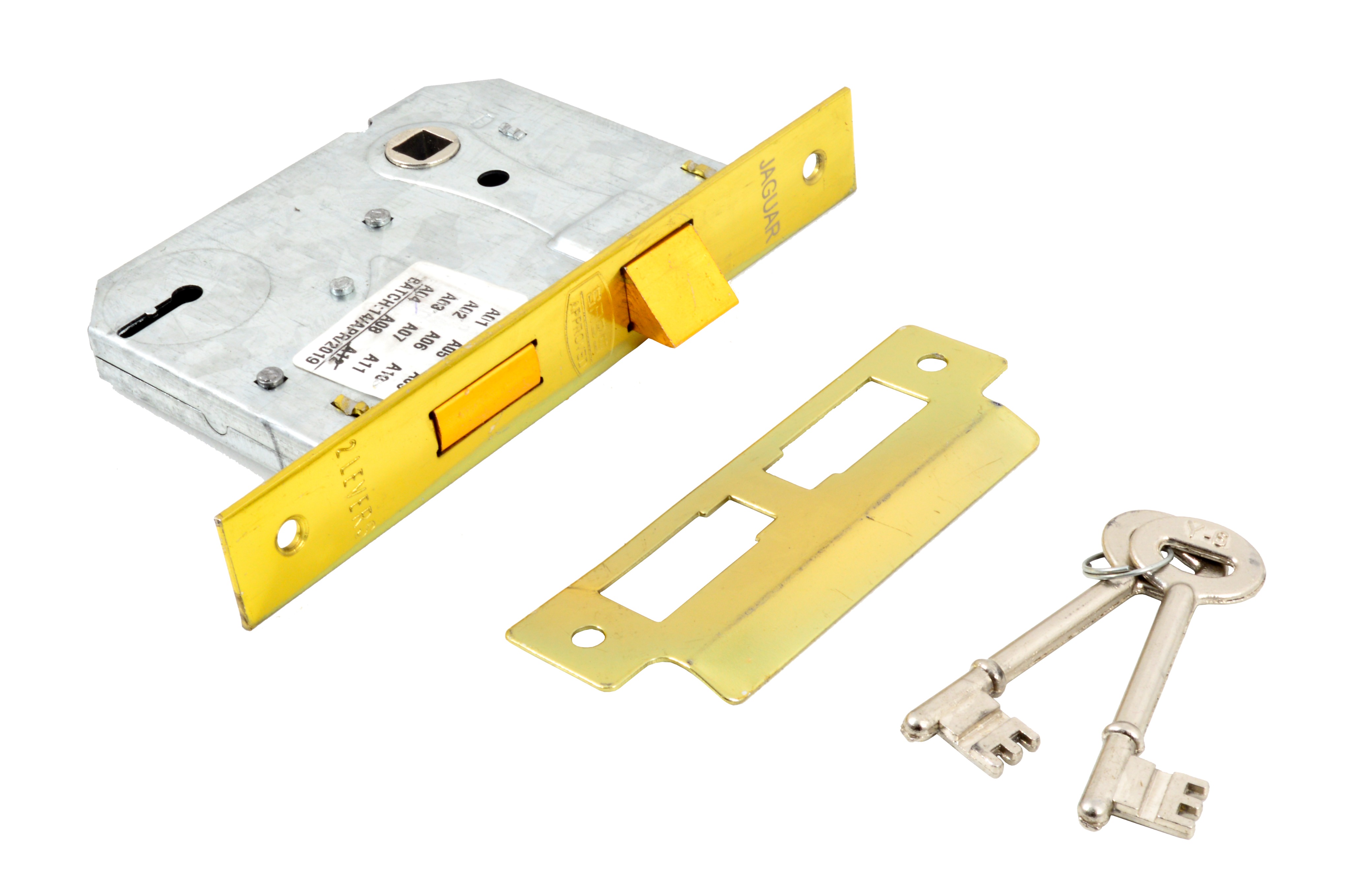 Jaguar Lock Body 2L Brass | Agrimark