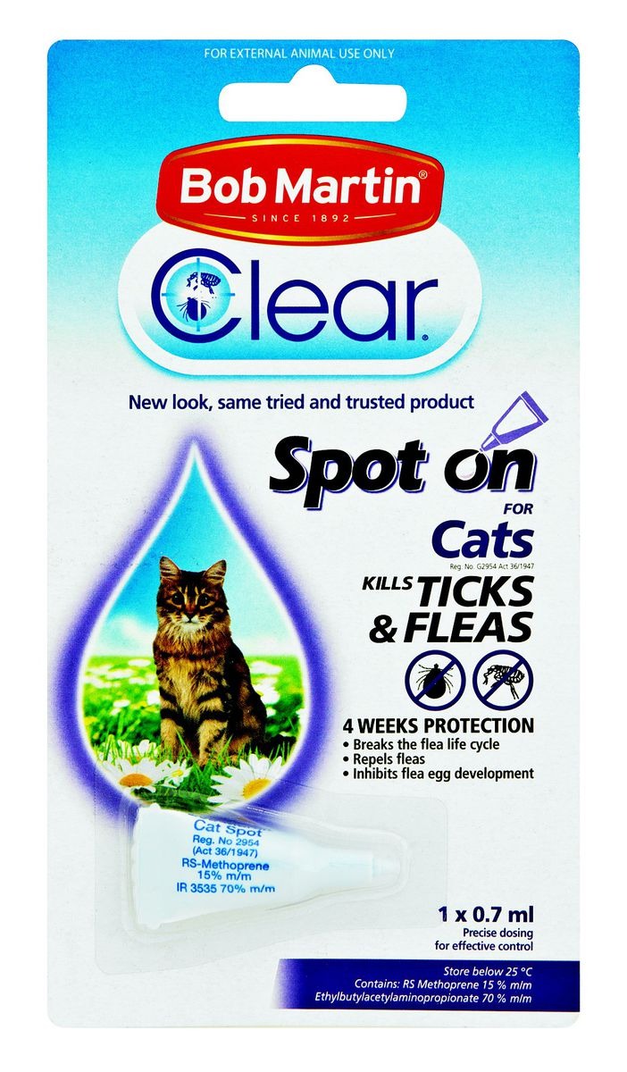 Bob Martin Cat Spot 0.7ml | Agrimark