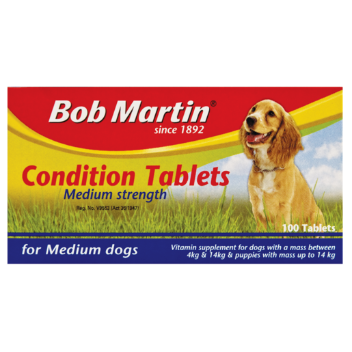 Bob Martin Dog Condition Tablet M | Agrimark