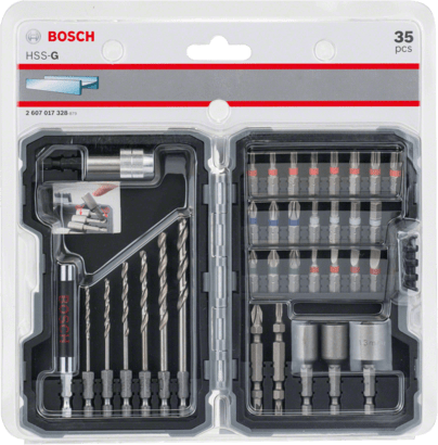 Bosch Drill Bit Set 35PC | Agrimark