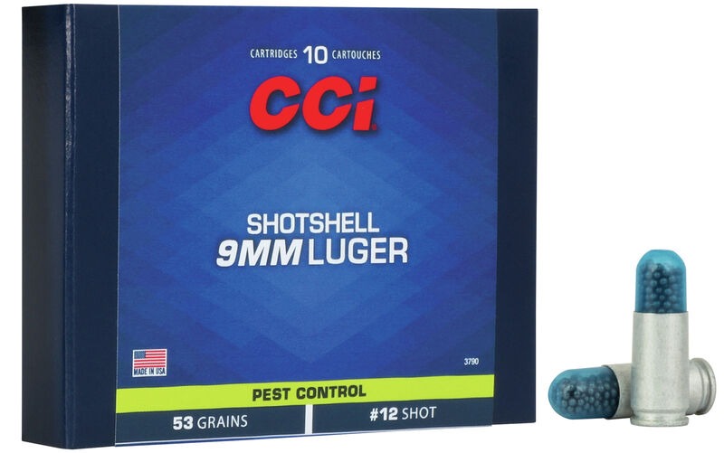 CCi Luger 9mm Shotshell Ammo (10) | Agrimark
