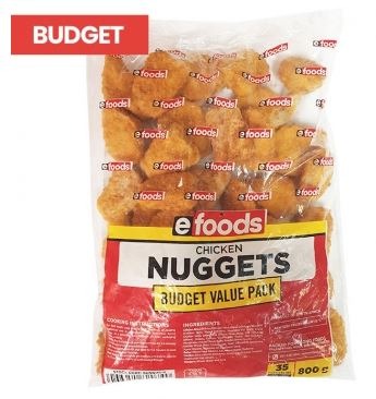 Efoods Chicken Nuggets 800g | Agrimark