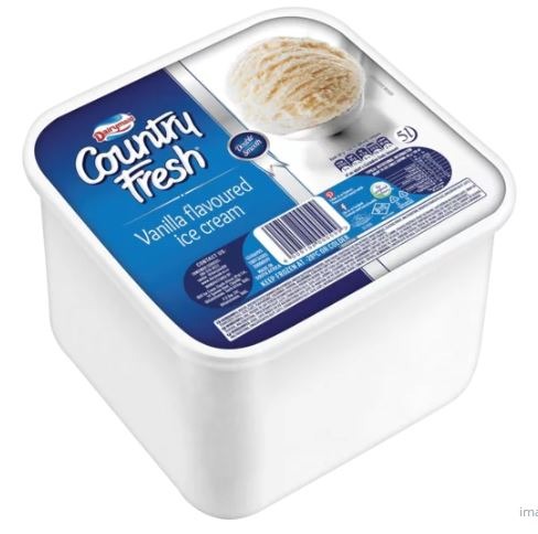 Country Fresh Ice Cream Vanilla 5l | Agrimark