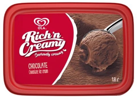 Ola Rich 'n Creamy Chocolate 1.8l | Agrimark