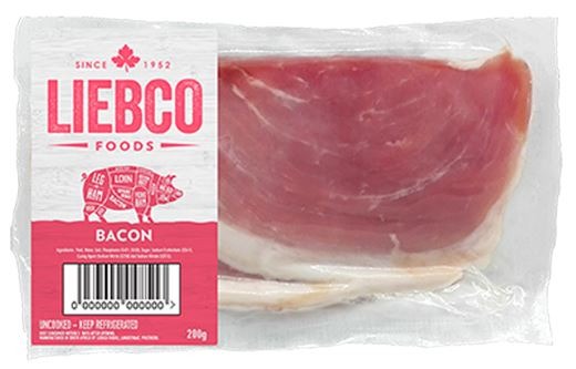 Liebco Back Bacon 200g | Agrimark