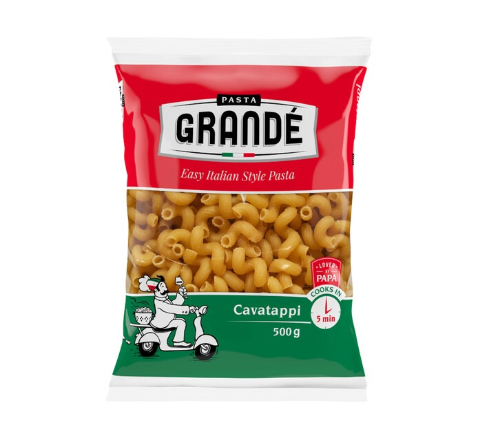 Pasta Grande Cavatappi 500g | Agrimark