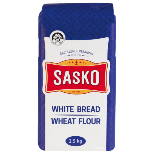 Sasko White Bread Flour 2.5kg | Agrimark
