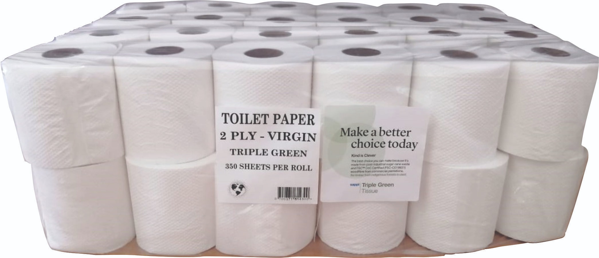 Wescape Tissue Toilet Paper 2ply 48's | Agrimark