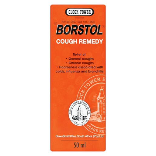 Borstol Cough Syrup Regular 50ml | Agrimark