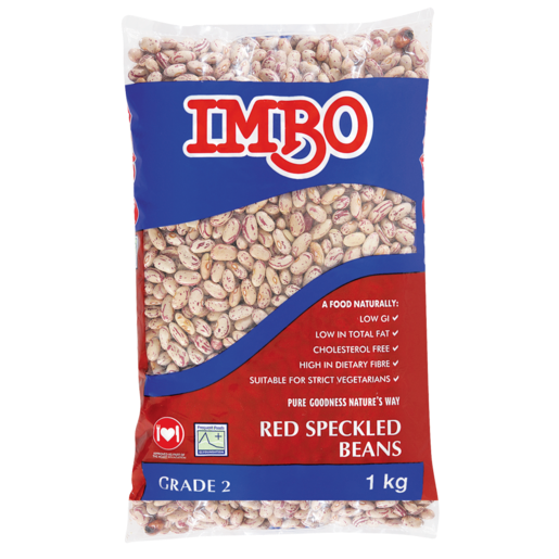 Imbo Beans Red Speckled Sugar 1kg | Agrimark
