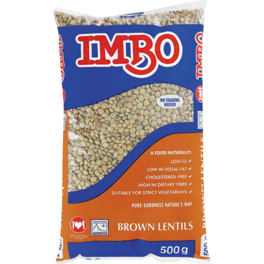 Imbo Lentils Brown 500g | Agrimark