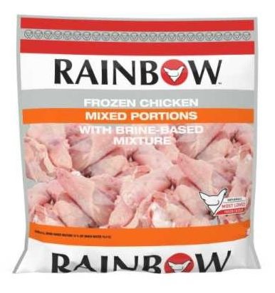 Rainbow Chicken Iqf Mixed Portions 2kg | Agrimark