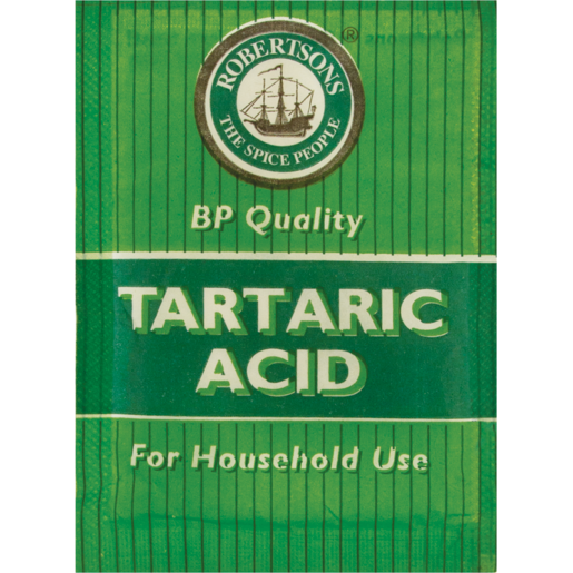 Robertsons Tartaric Acid 12g | Agrimark