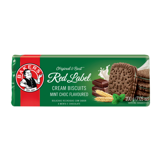 Bakers Red Label Mint Creams 200g | Agrimark