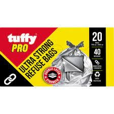 Tuffy Pro Refuse Bags Ultra Strong 20`s | Agrimark