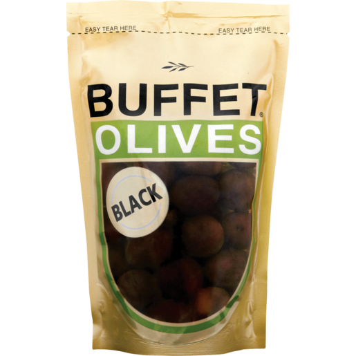 Buffet Olives Black 200g | Agrimark
