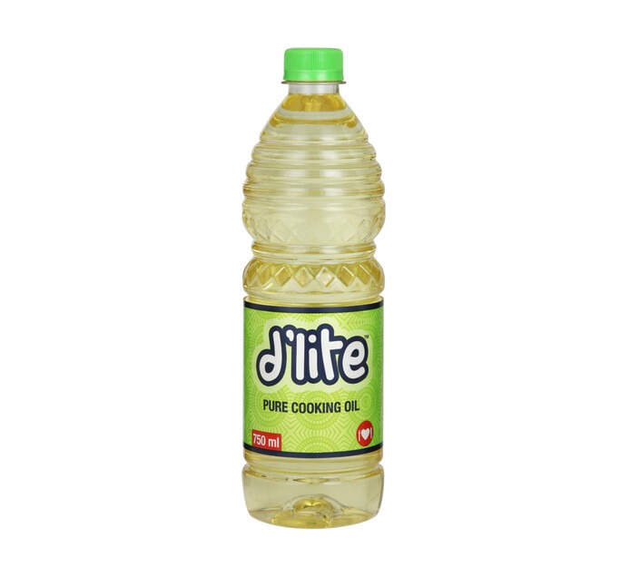 D'lite Cooking Oil 750ml | Agrimark
