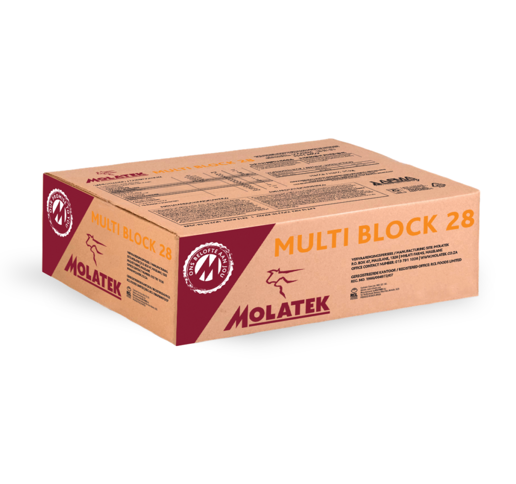 Molatek Multi Block 28 25kg | Agrimark