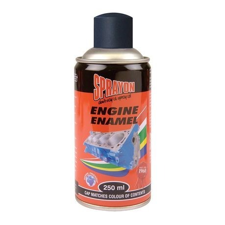 Sprayon Spray Paint Engine Enamel 250ml | Agrimark