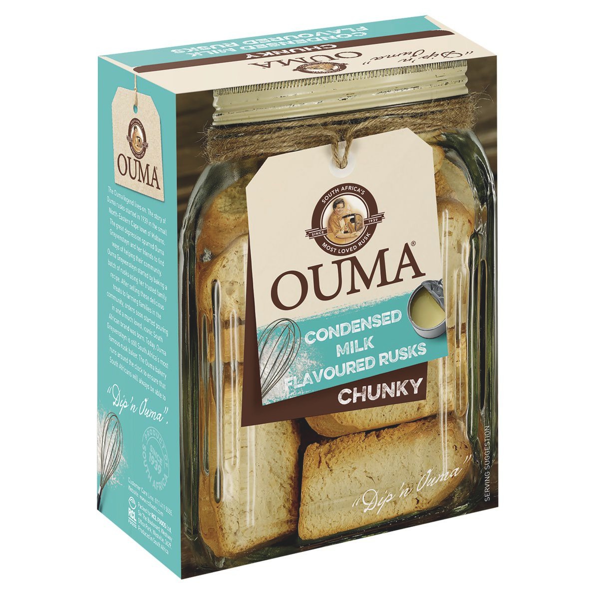 Ouma Condensed Milk Rusks 500g | Agrimark