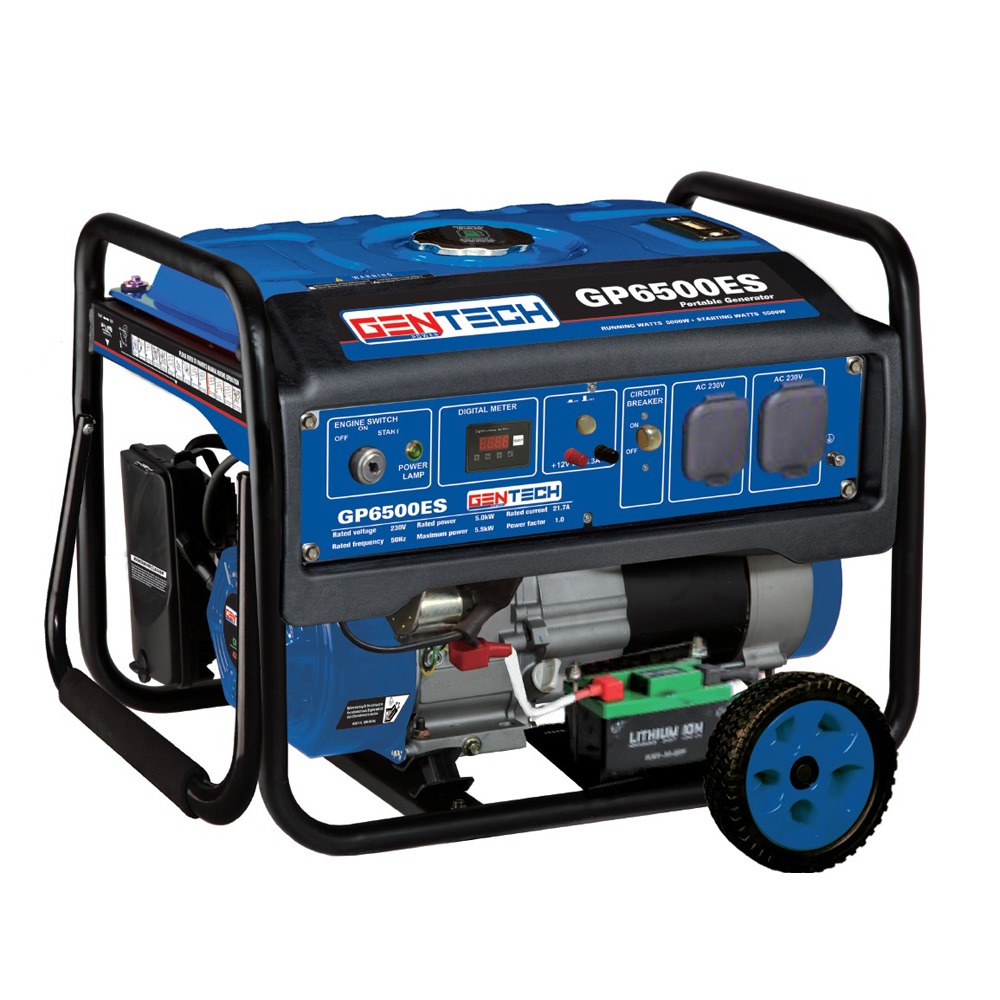 Gentech Power Generator Electric 5.5KVA | Agrimark