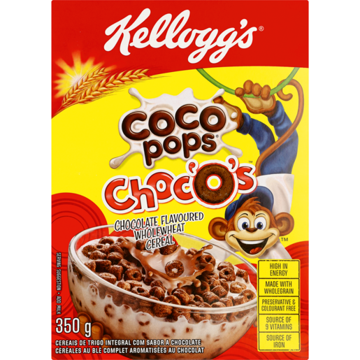 Kelloggs Coco Pops Choco's 350g | Agrimark