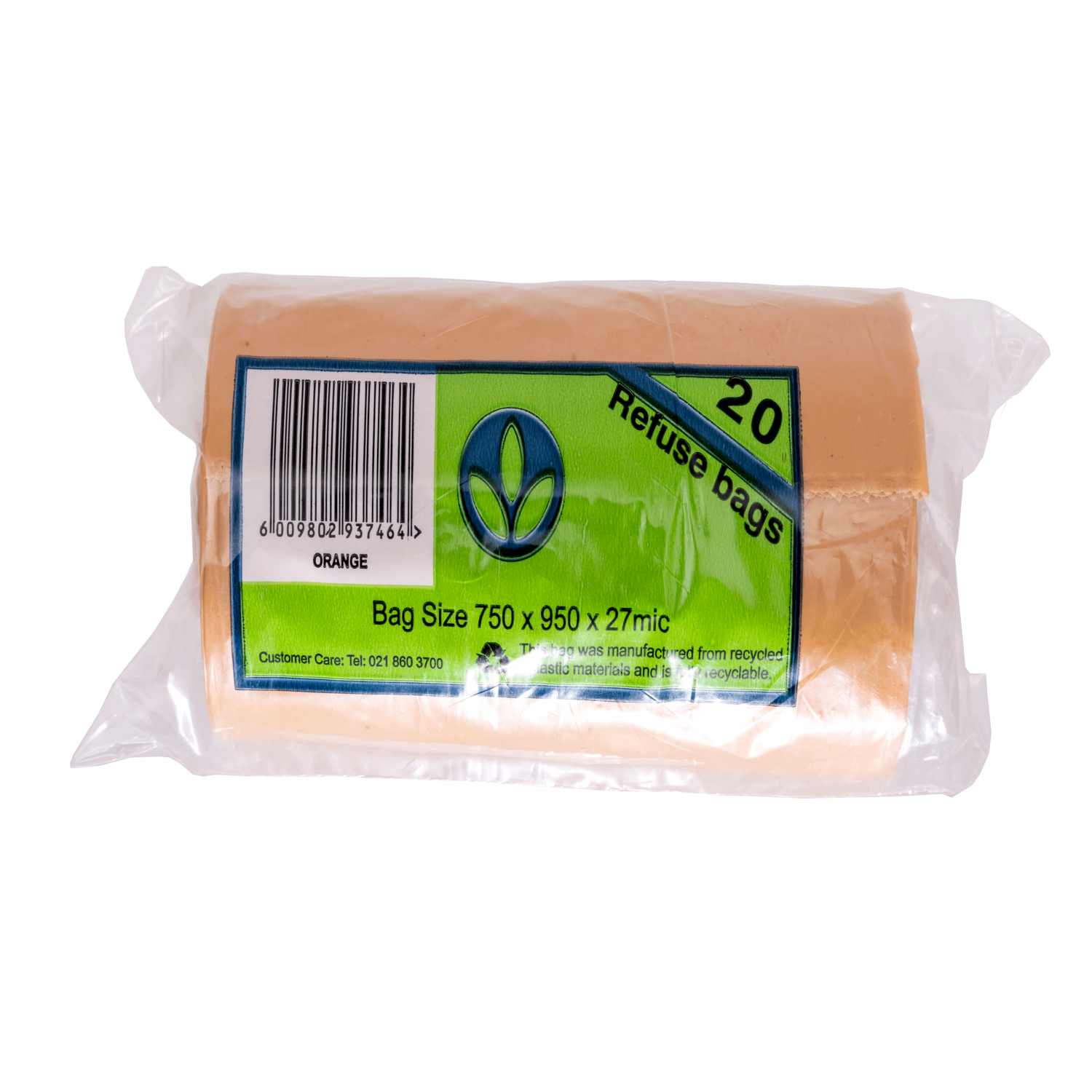 Amec Orange Refuse Bags | Agrimark