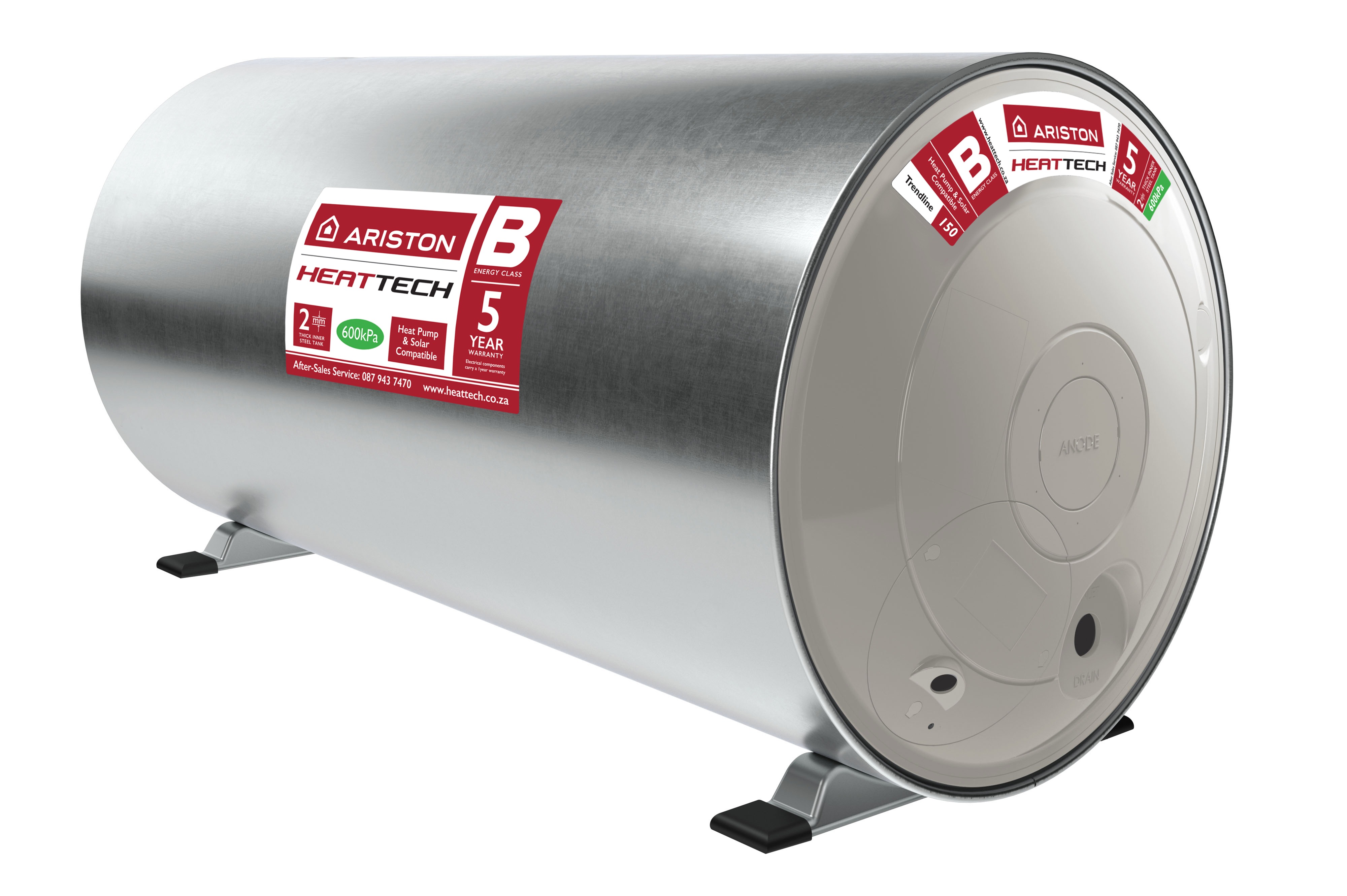 Heattech Geyser B-rated 600kpa 150l | Agrimark