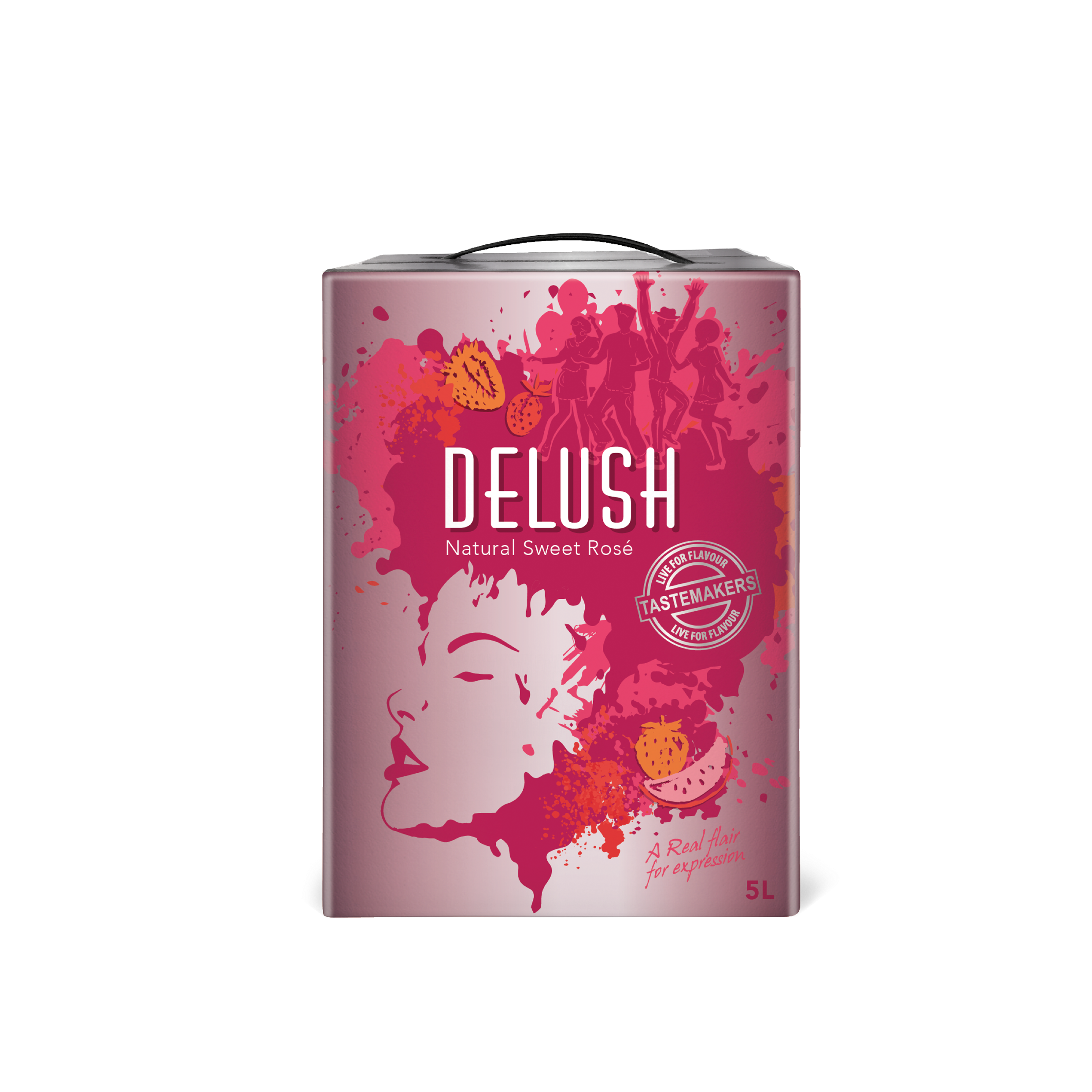 Delush Natural Sweet Rose Wine 5L | Agrimark
