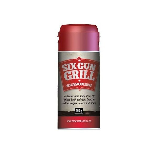 Crown Nat Shaker Six Gun Grill 100g | Agrimark