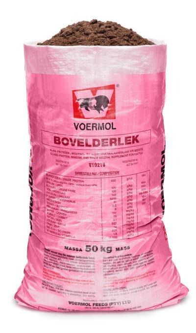 Voermol Bovelder Lick (red) 50kg | Agrimark