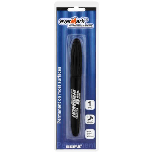 Marker Permanent Evermark Blk | Agrimark