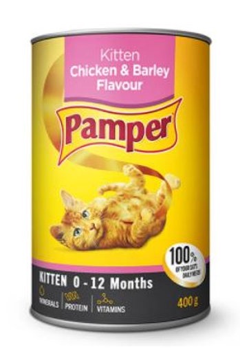 Pamper Kitten 400g | Agrimark