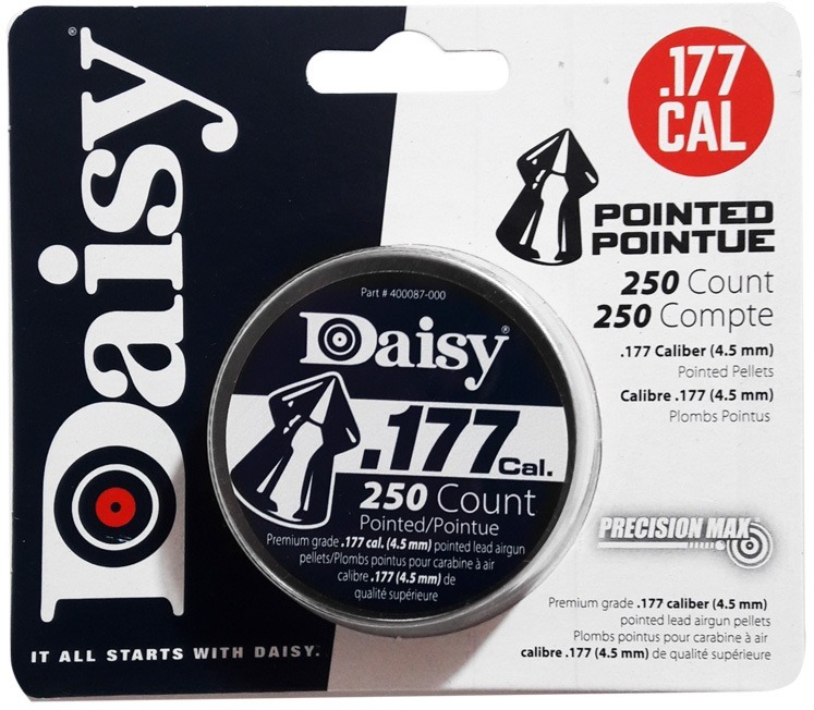 Daisy .177 Pointed Pellets (250) | Agrimark