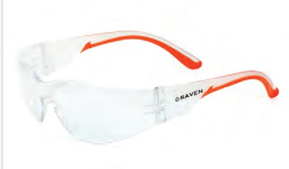 Raven Safety Glasses Avenger Clear | Agrimark