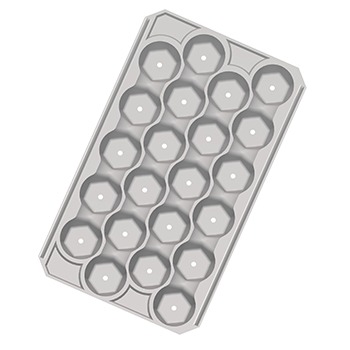 ILIP Fruit Nest Tray PP Round Fruit | Agrimark