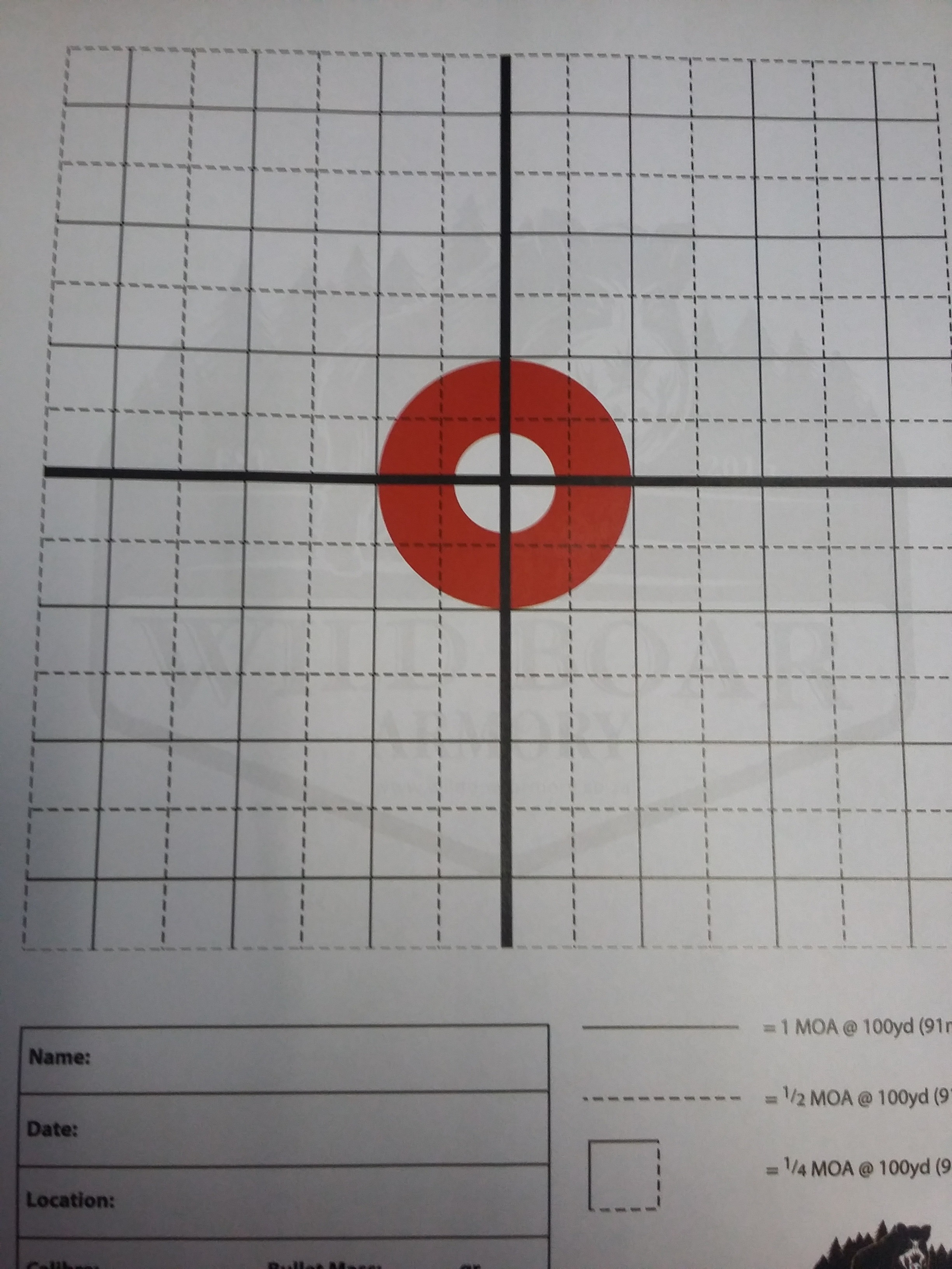 Formalito Target Sight In Moa A3 Page | Agrimark