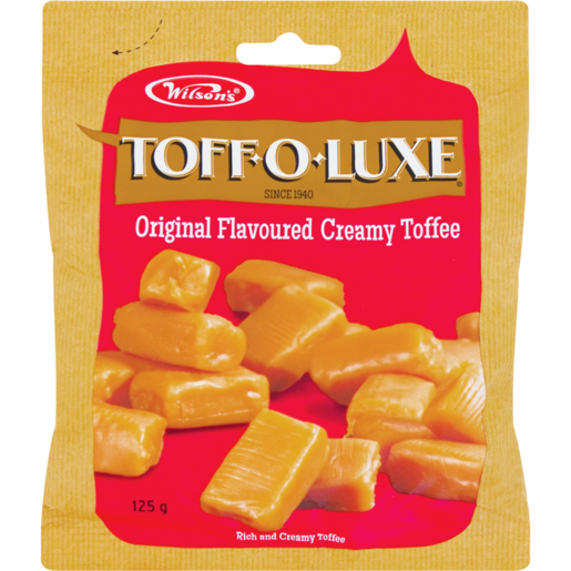 Beacon Wilsons Toff-o-luxe Toffee 125g | Agrimark