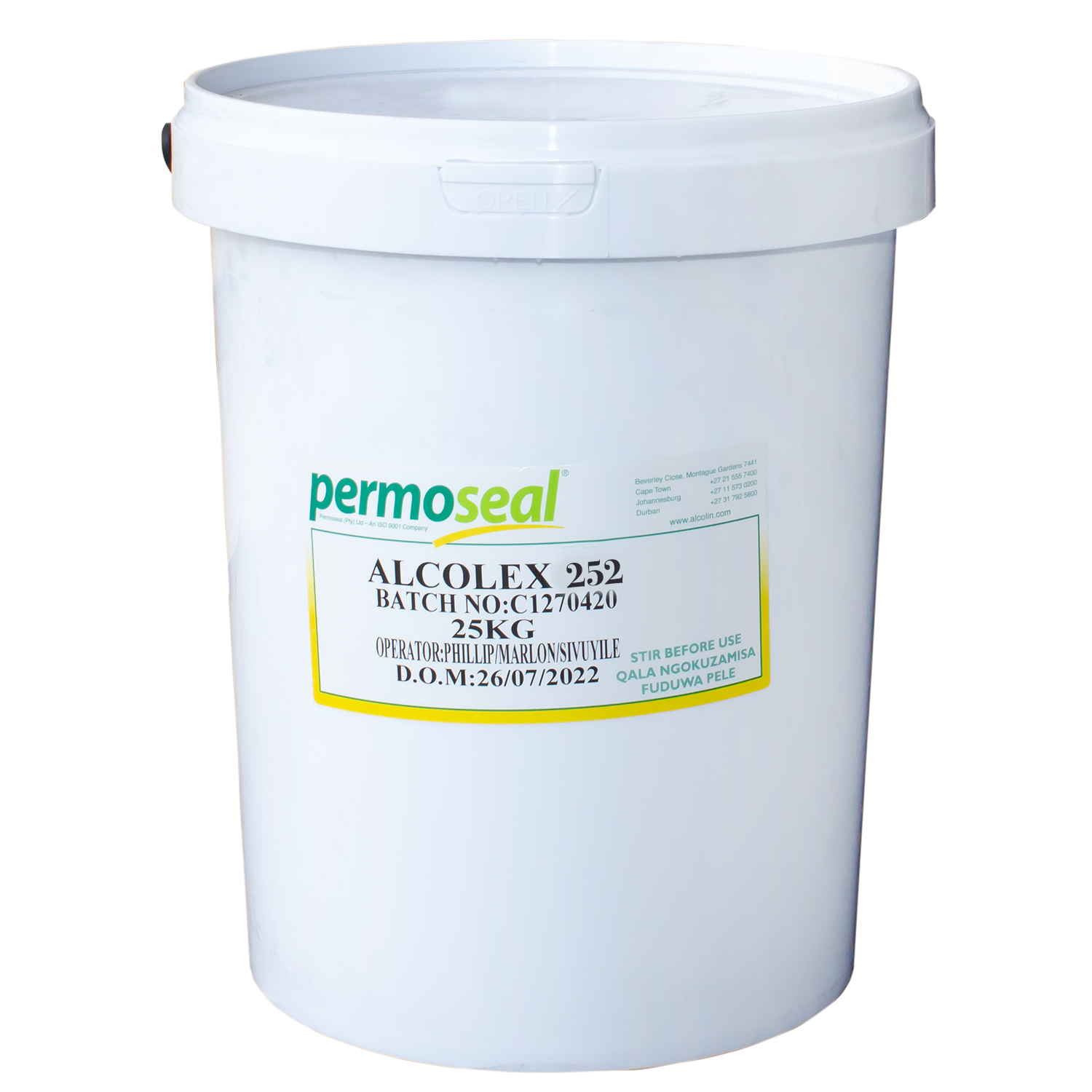 Permoseal Glue Cold Alcolex 252 - 25kg | Agrimark